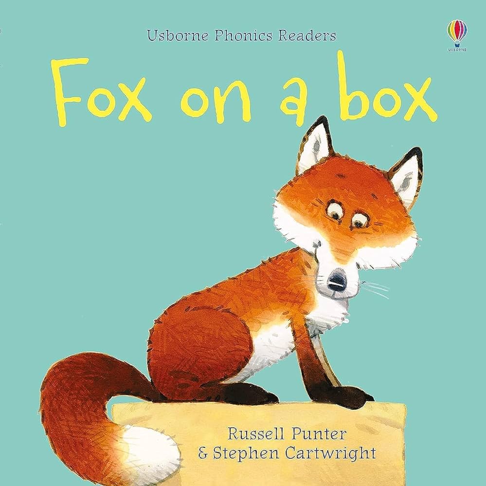 Usborne Phonics Readers - Fox on a Box