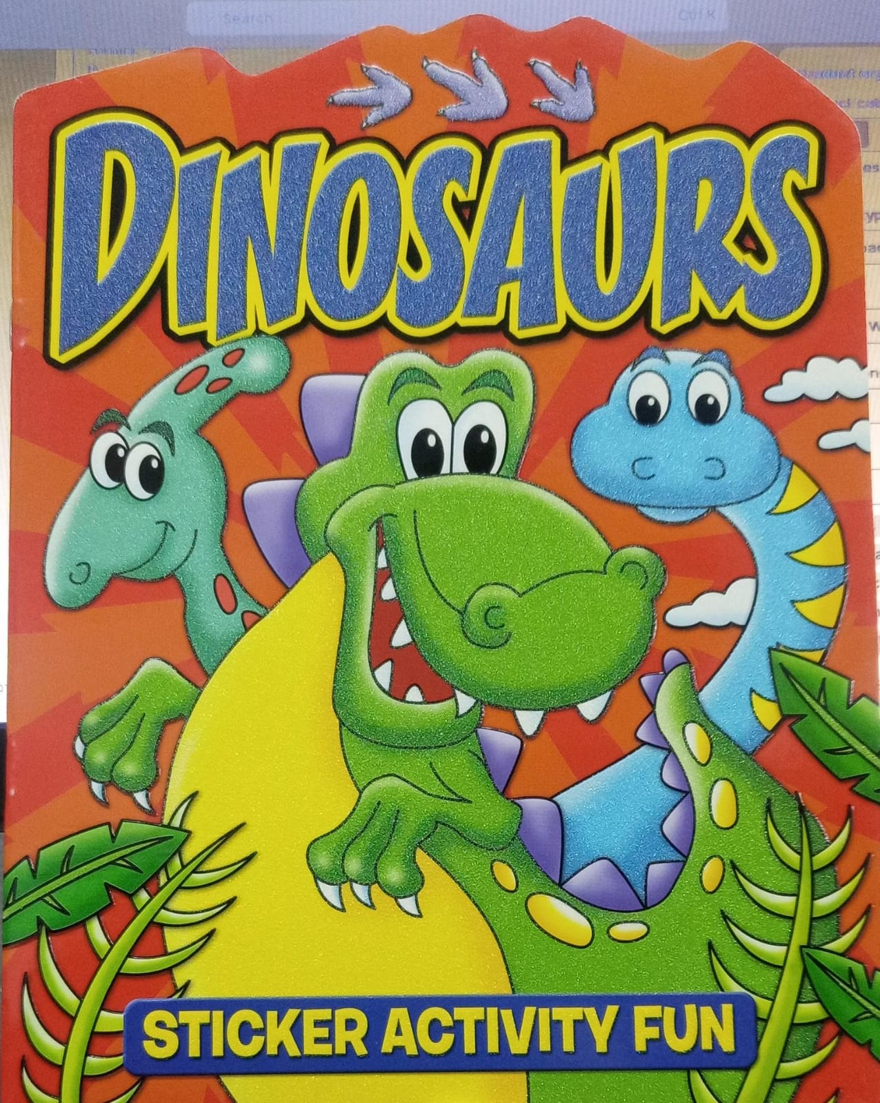 DINOSAURS - Sticker Activity Fun 2