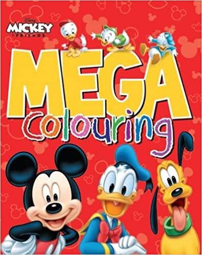 mickey and friends coloring book