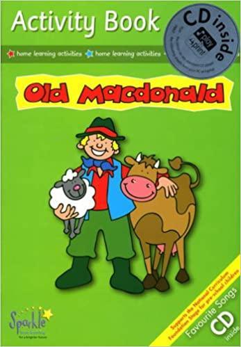 Old Macdonald Activity Book Favourite Songs CD Inside