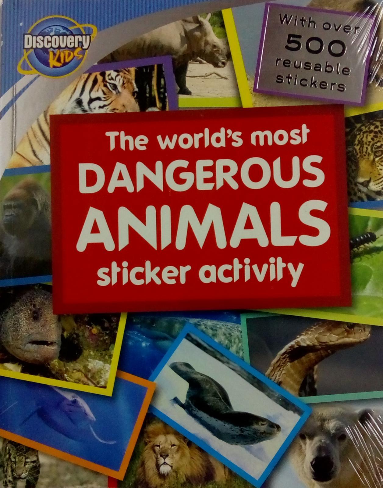 The World's Most Dangerous Animals Sticker Activity