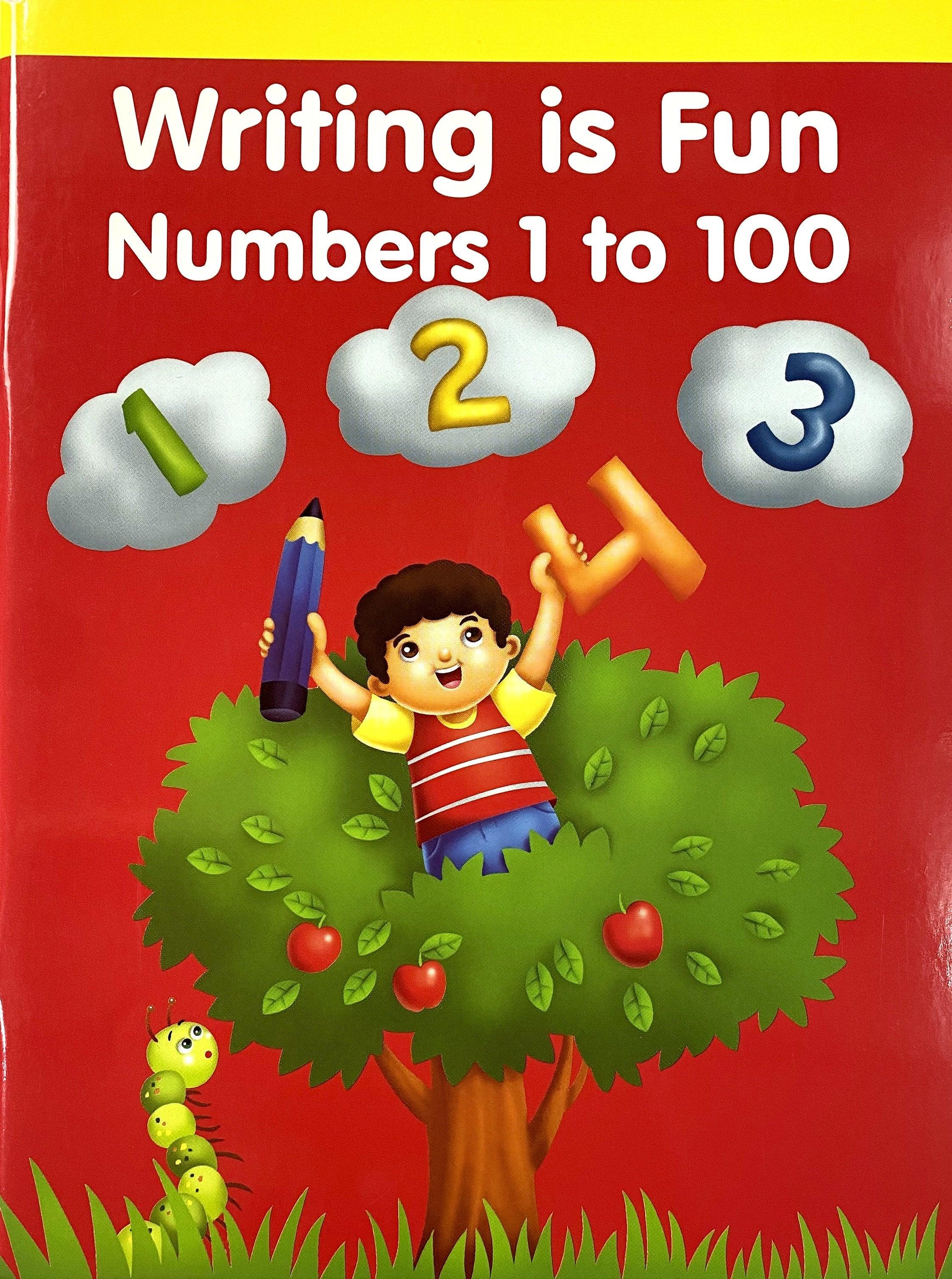 Writing is fun Numbers 1 to 100