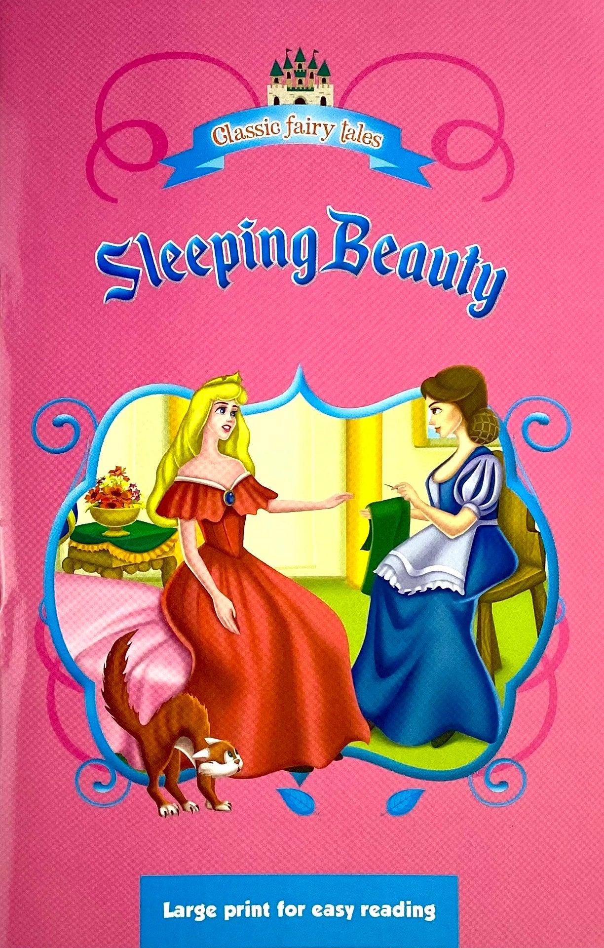Classic Fairy Tales-Sleeping Beauty- Large Print For Easy reading