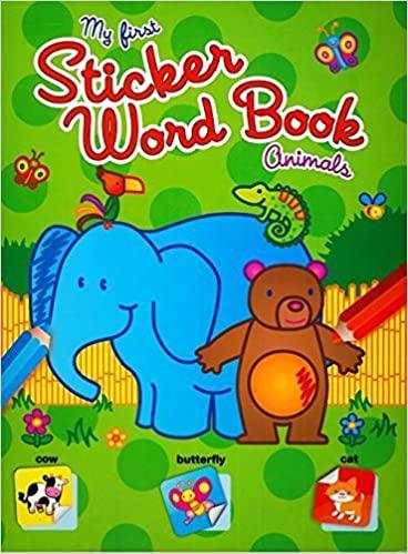 My Sticker Word Book - Animals