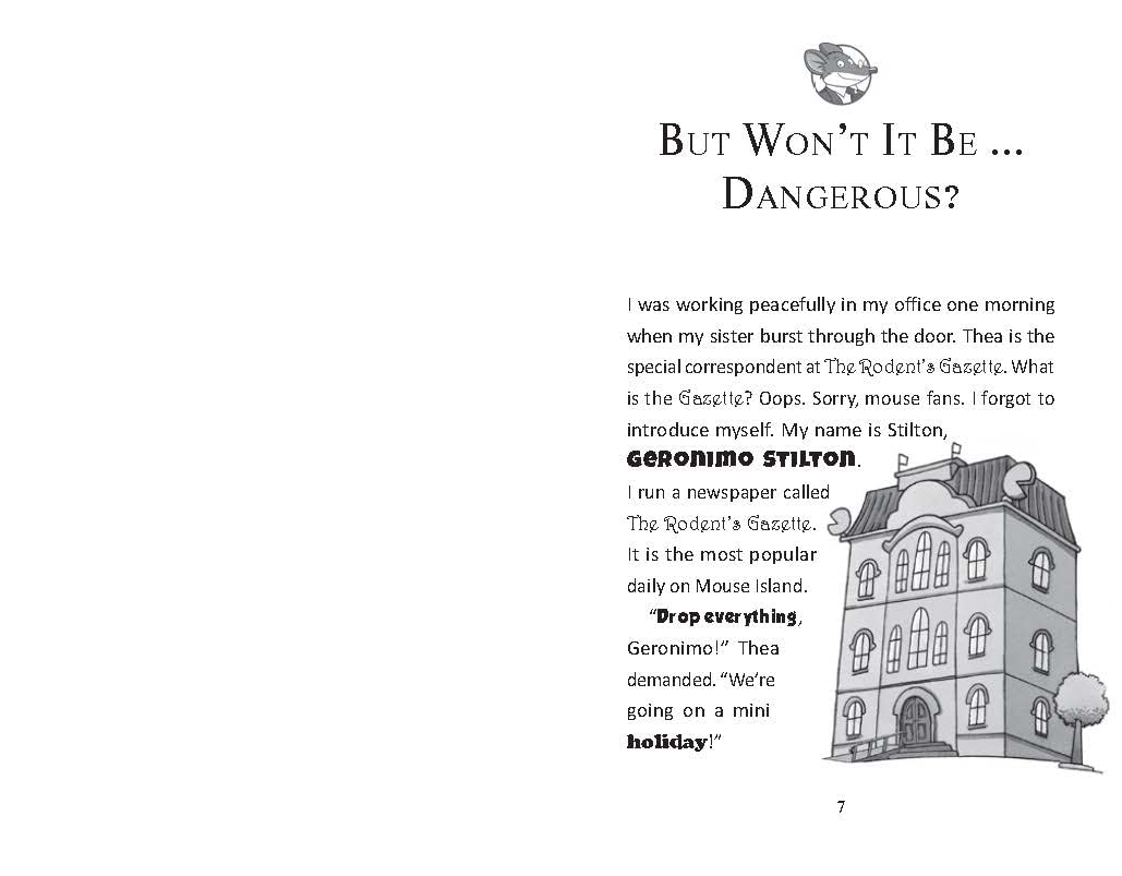 Geronimo Stilton Series 3 - Shipwreck On Pirate Island