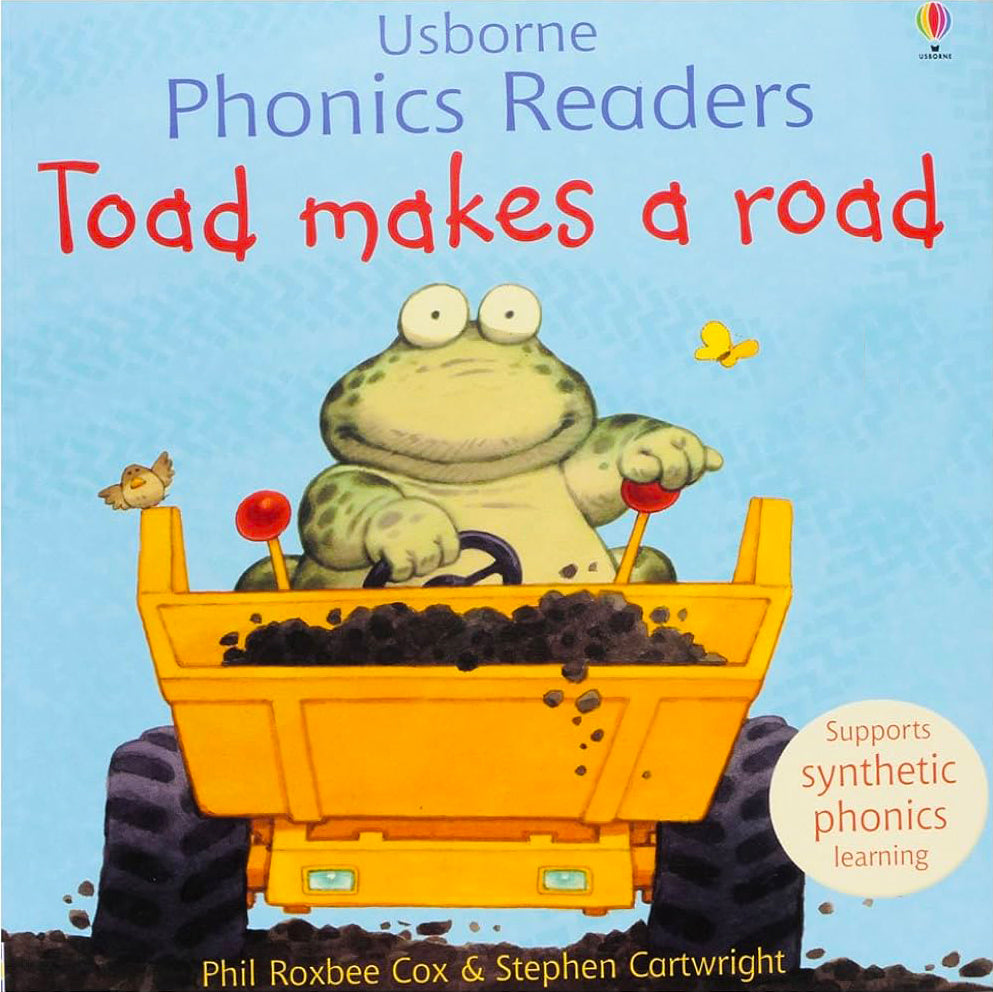 Usborne Phonics Readers - Toad Makes A Road