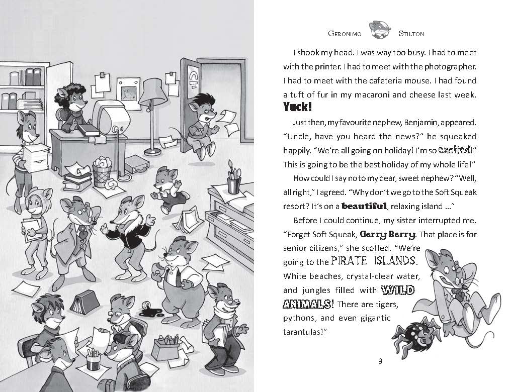 Geronimo Stilton Series 3 - Shipwreck On Pirate Island