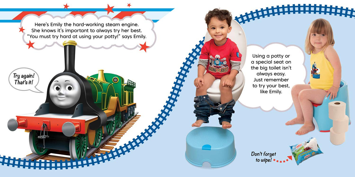 Thomas And Friends - My Thomas Potty Book - (Boardbook)