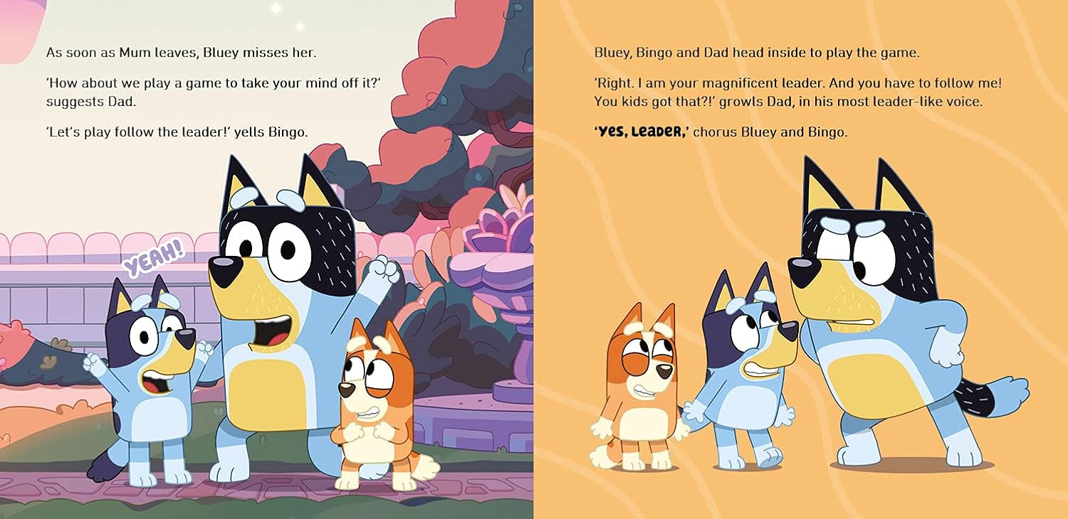 Bluey - DADDY PUTDOWN - Bluey Story Book - Bedtime Picture Story Book