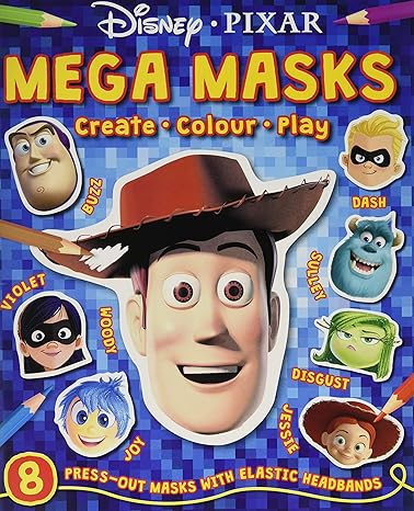 Disney Pixar Mega Masks - Press Out Masks