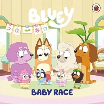 Bluey - BABY RACE - Bluey Story Book - Bedtime Picture Story Book