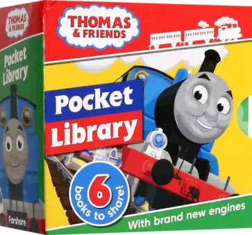 Thomas & Friends - Pocket Library - 6 Books to Share with Brand New En
