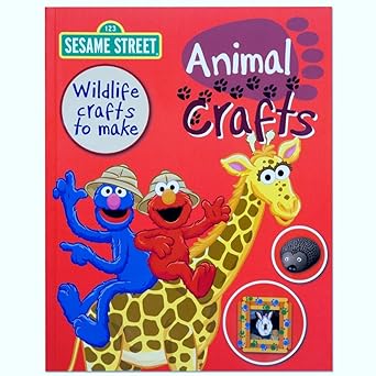 Sesame Street - Animal Crafts Book