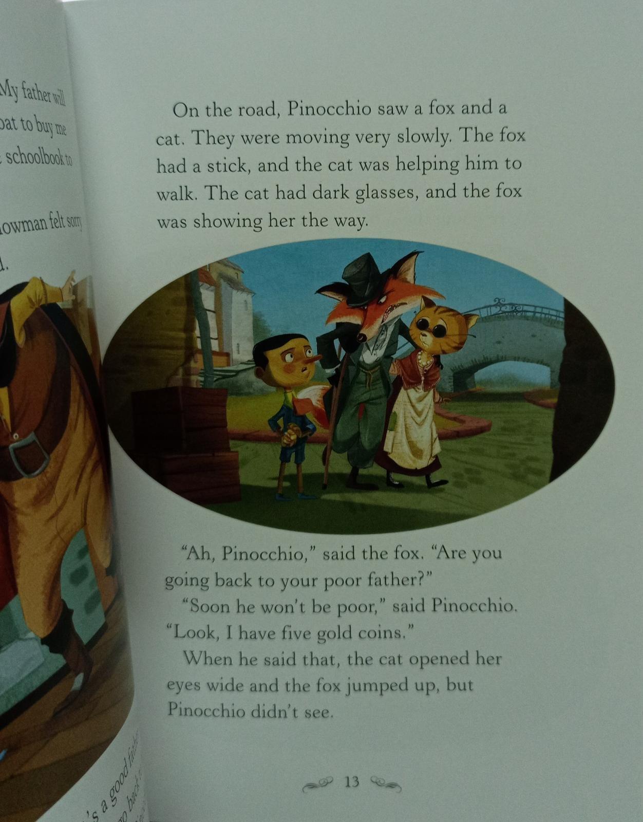 Usborne Story Books - Pinocchio - Level 2