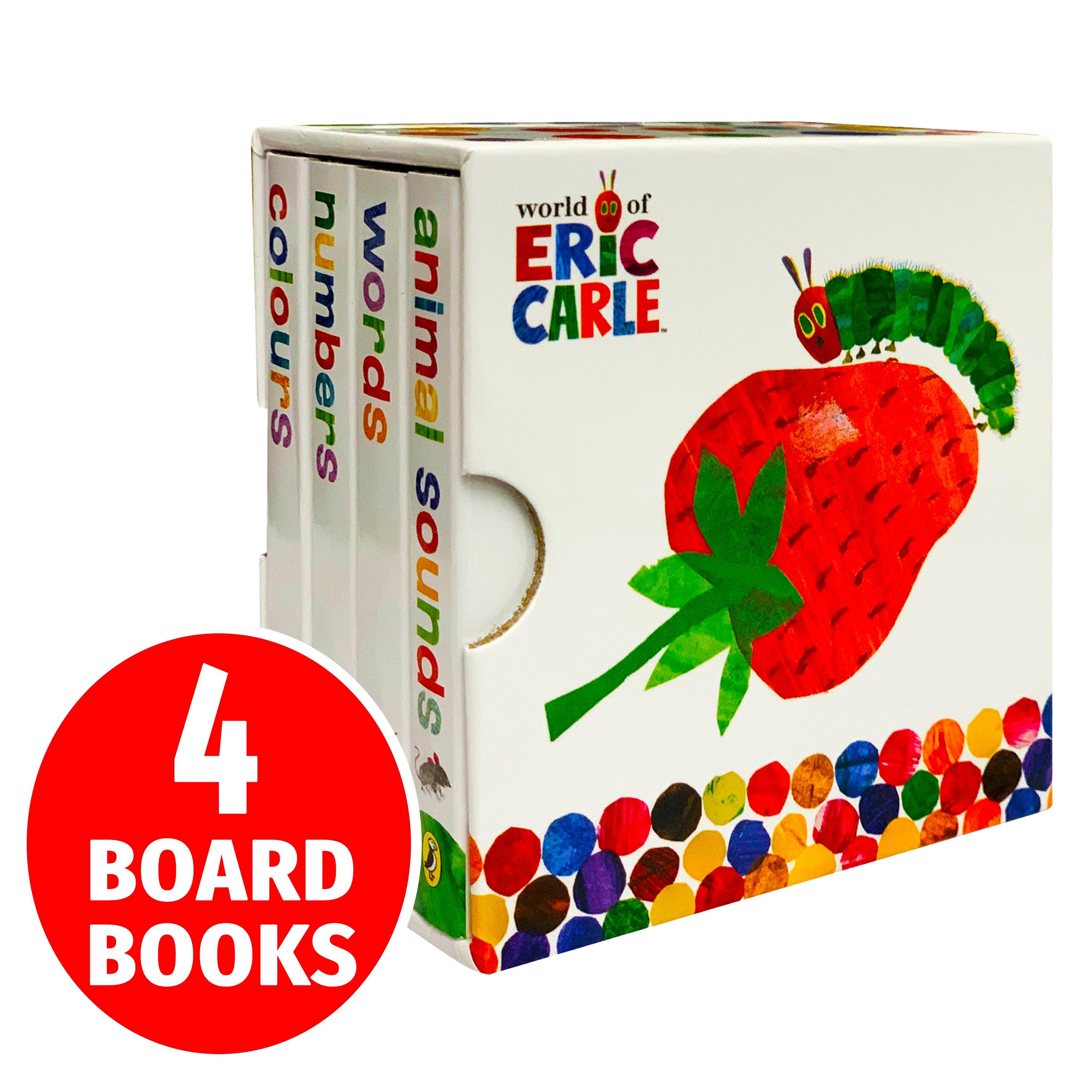 The Very Hungry Caterpillar: My First Library (4 Board Books Box Set