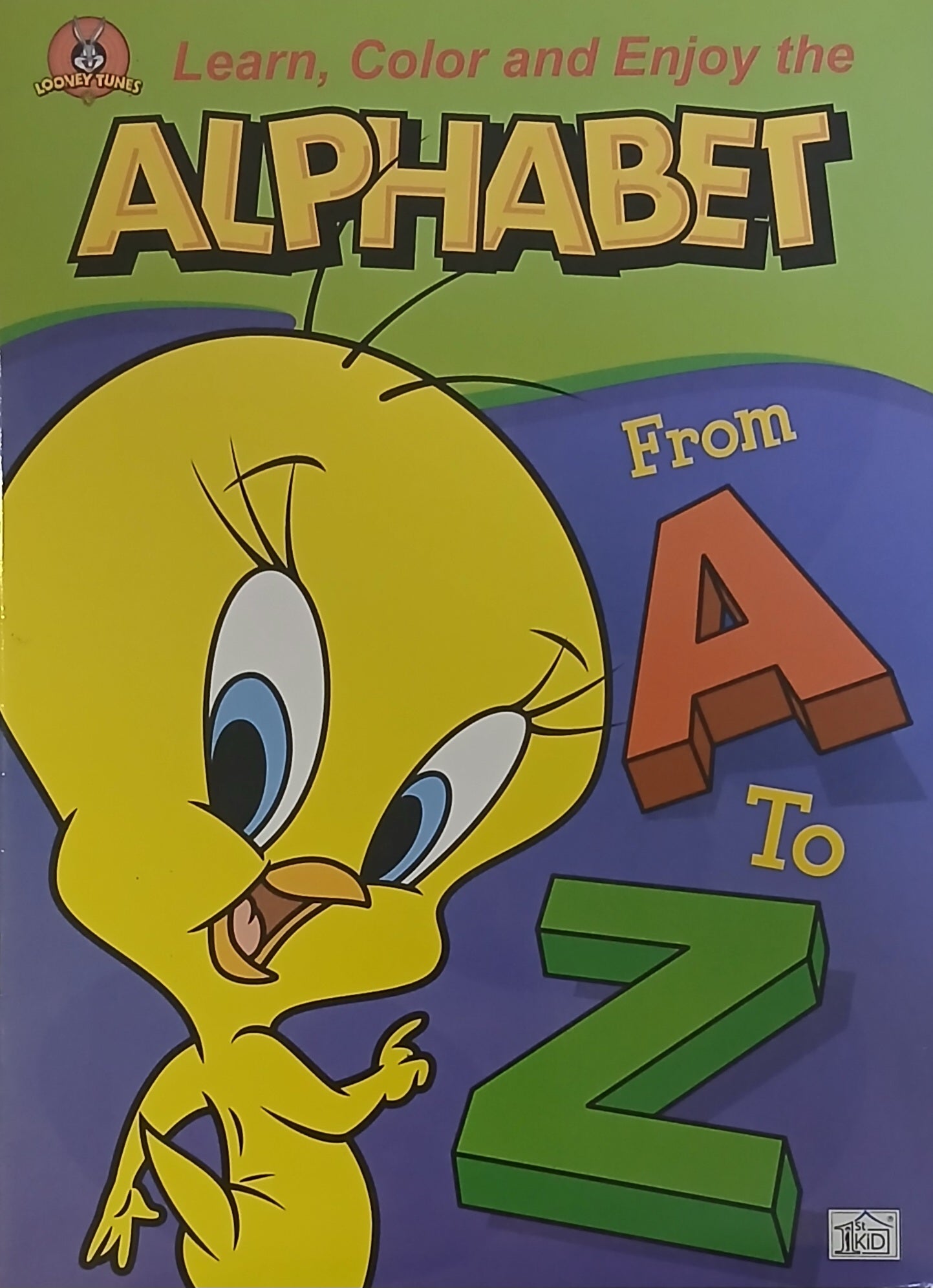 Looney Tunes - Learn, Color and Enjoy The Alphabet - From A to Z