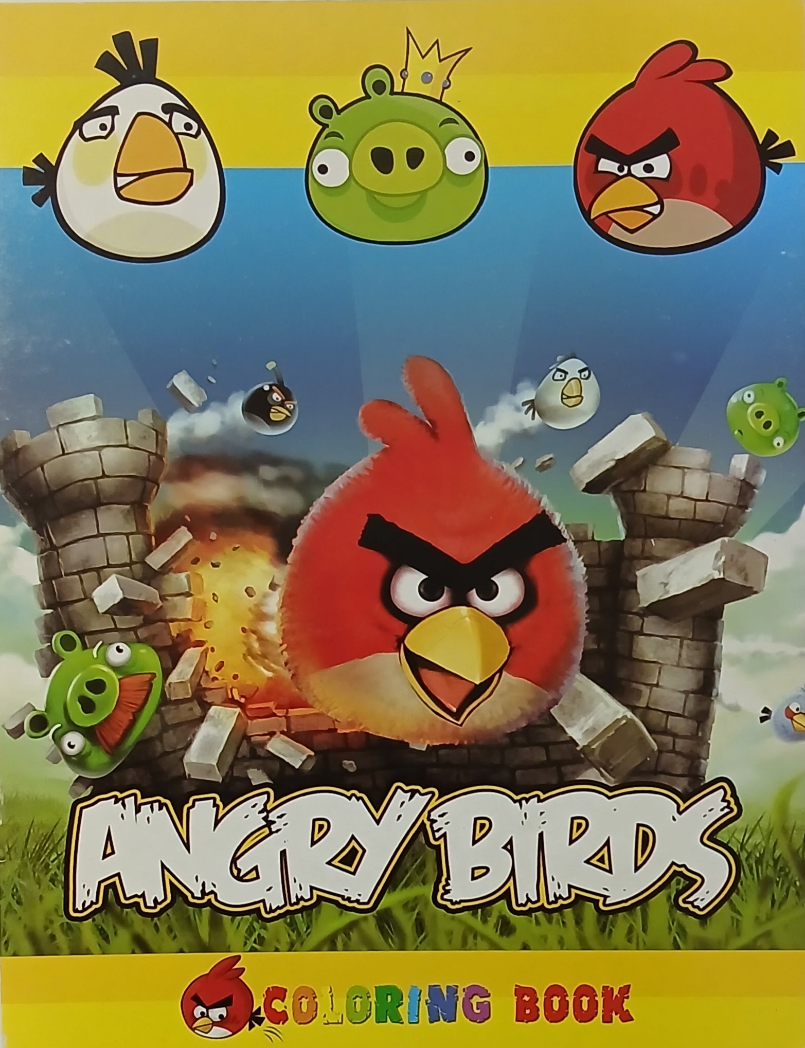 Angry Birds - Coloring Book