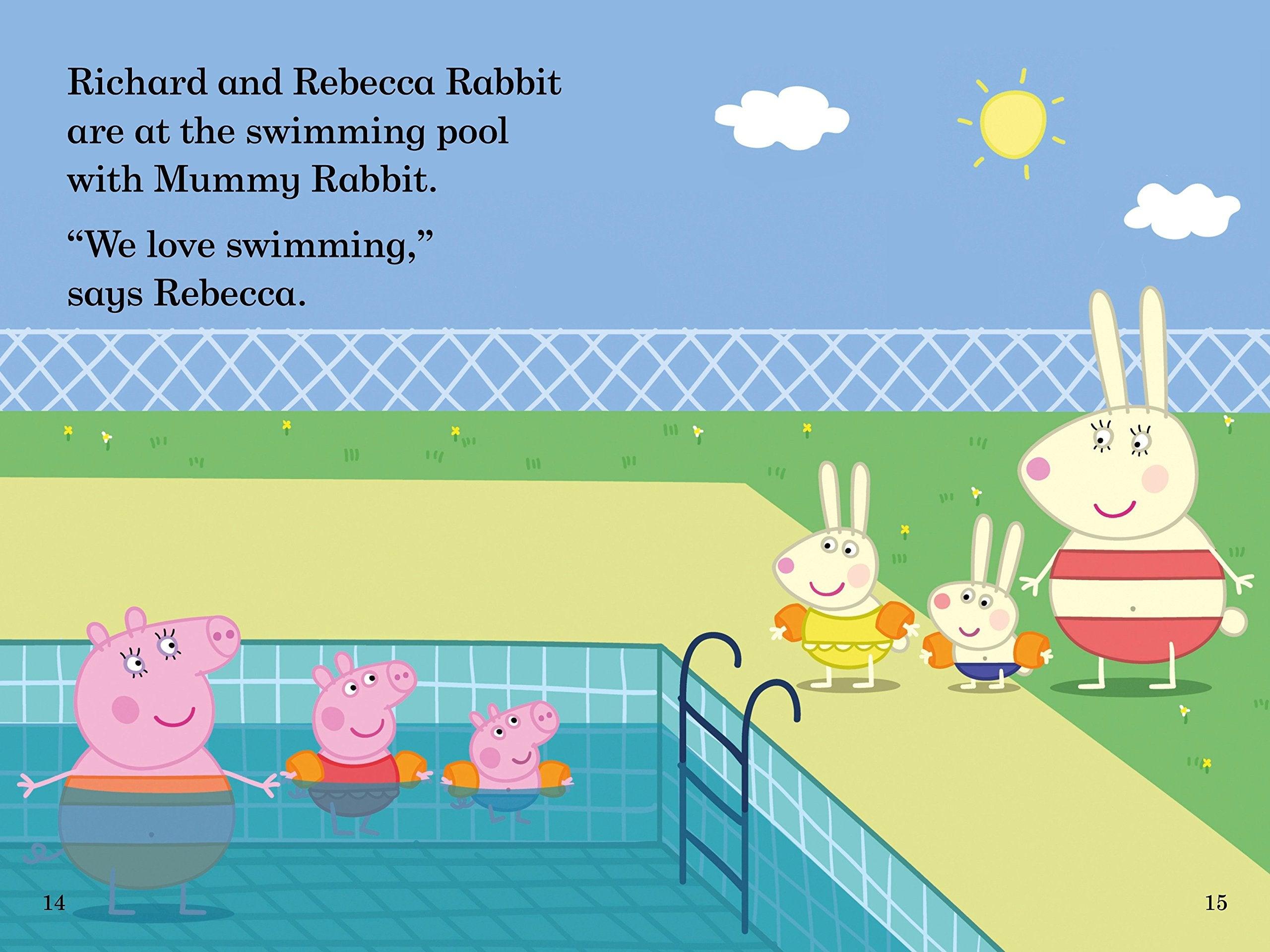 Read It Yourself With Ladybird - Peppa Pig - Going Swimming - Level 1