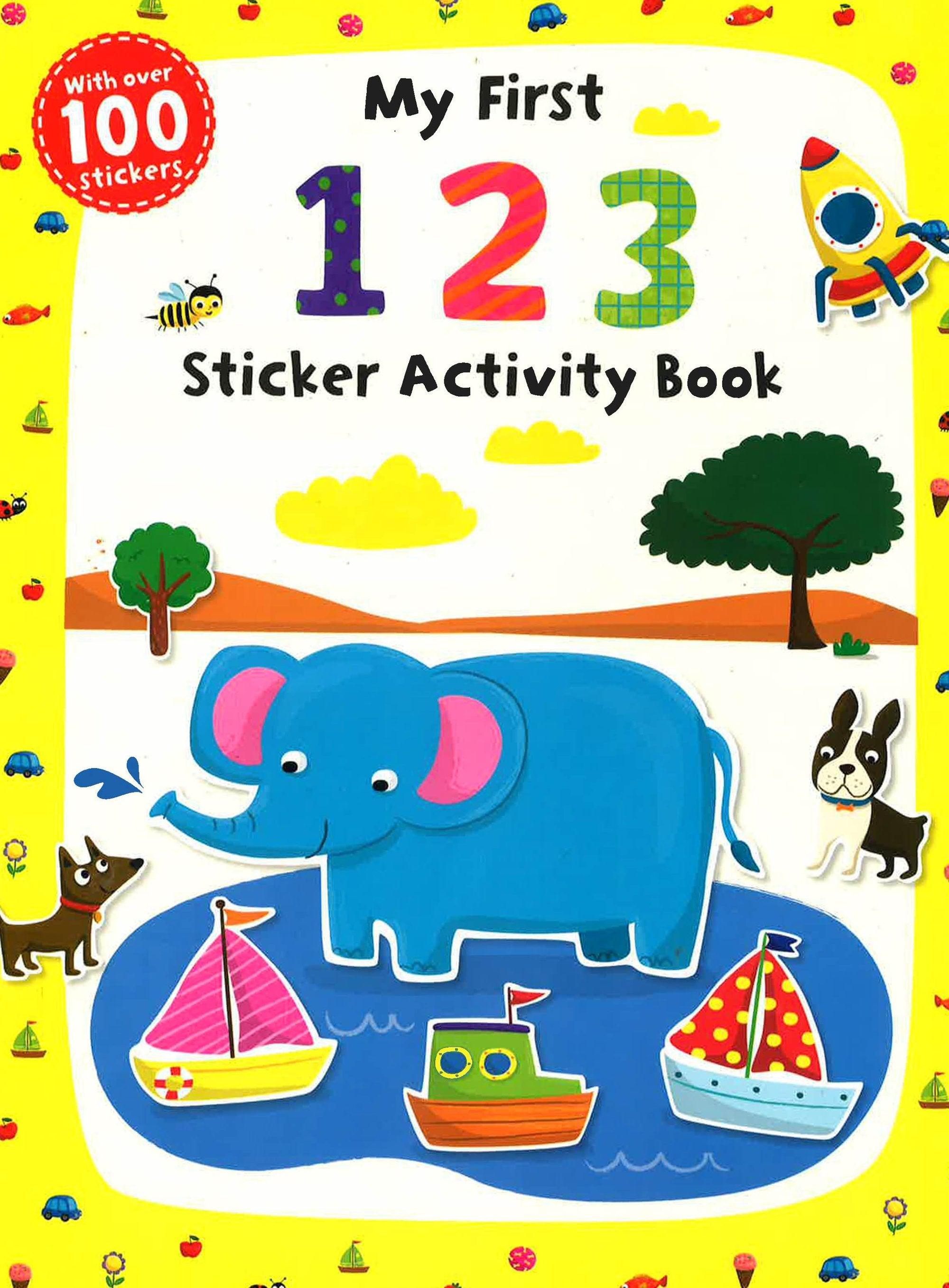 My First 123 Sticker Activity Book
