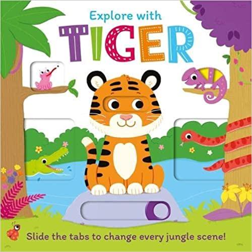 Explore with Tiger - Slide the tabs to change every Jungle Scene!
