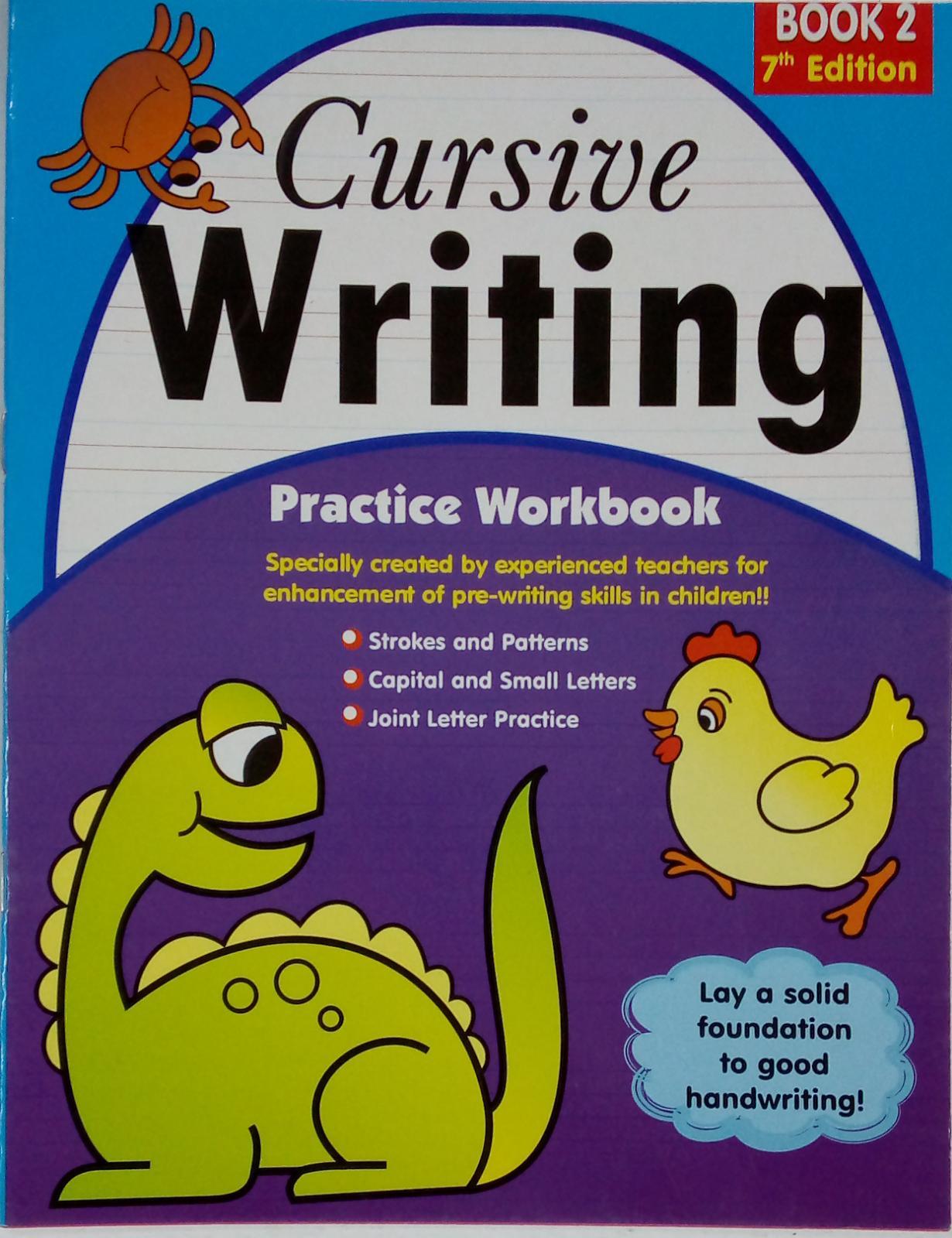 Cursive Writing Practice Workbook - Book 4 7th Edition