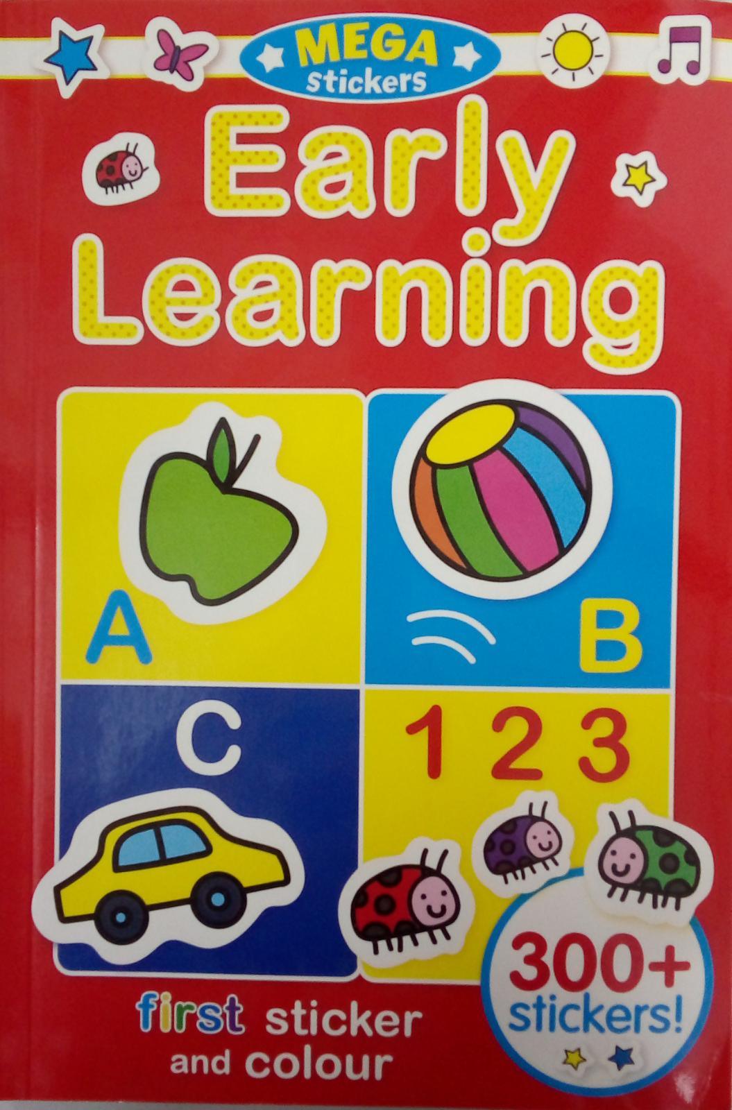 MEGA STICKERS - EARLY LEARNING