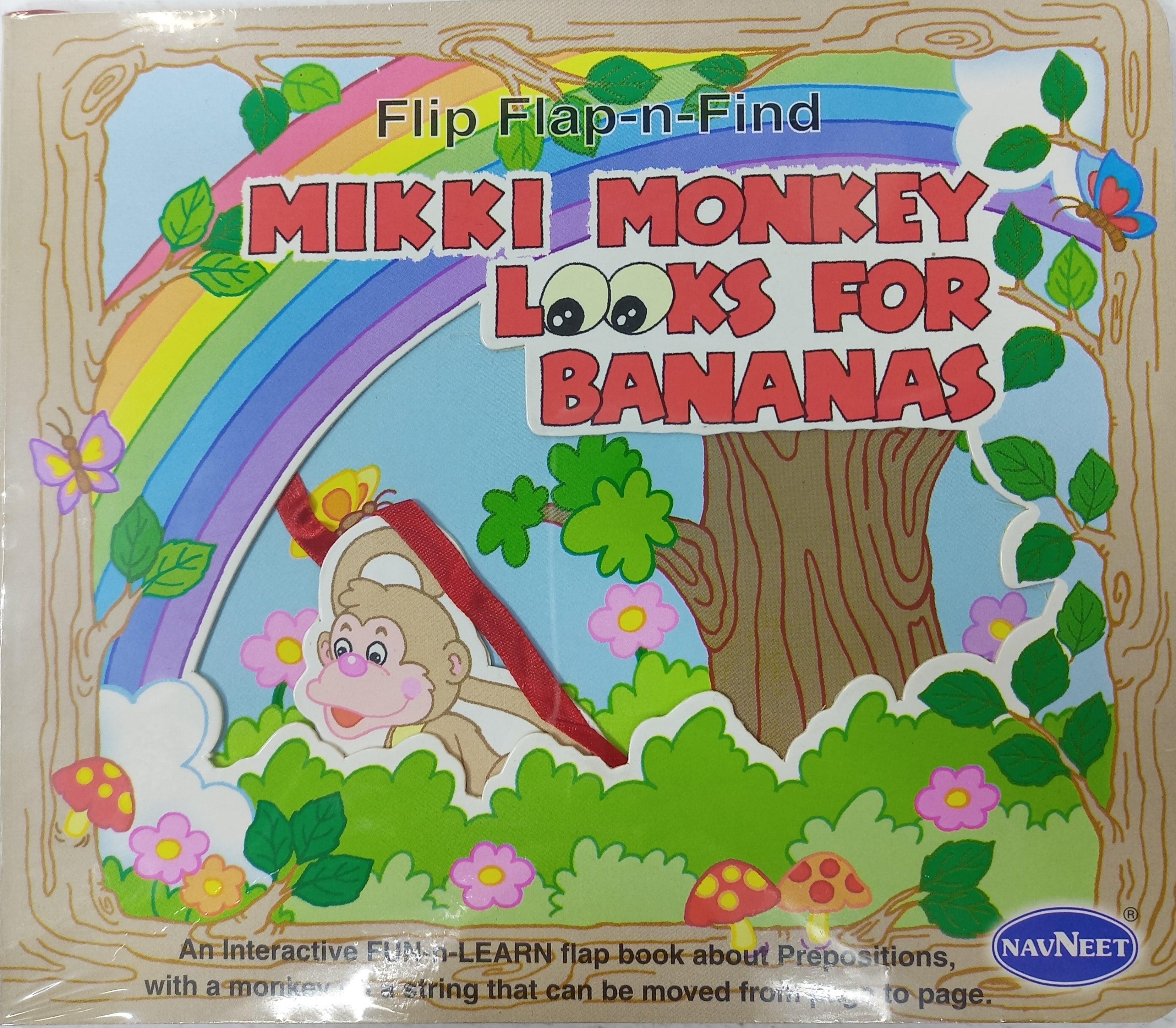 Flip Flap-n-Find - Mikki Monkey Looks for Bananas