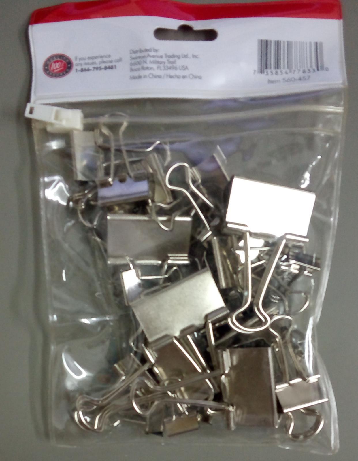 Office Depot - Binder Clips - Assorted Size