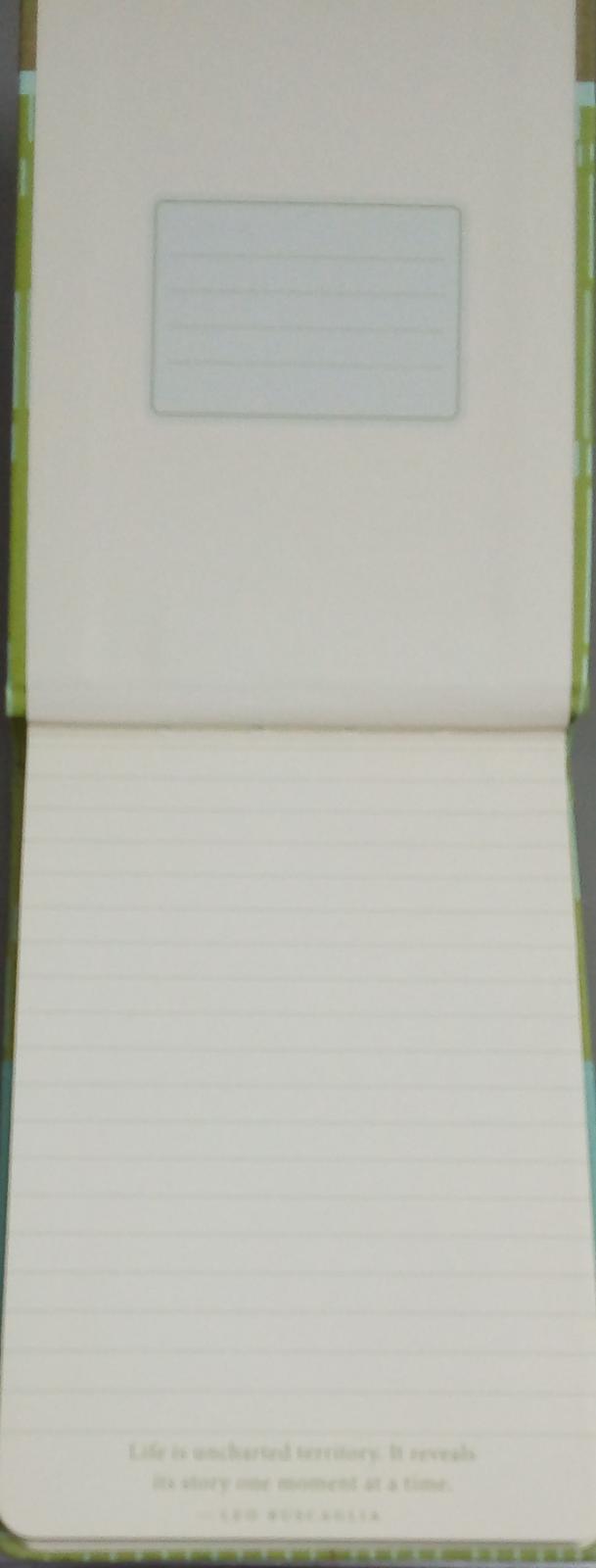 Reporter Style Notebook - Mini Notebook With Quotation