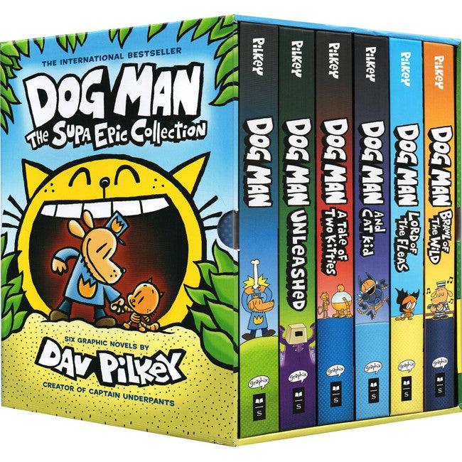 Dog Man - The Supa Epic Collection (Dog Man #1-6 Boxed Set)