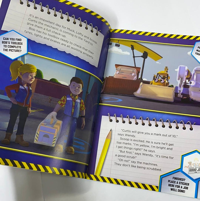 Bob the Builder Sticker Scenes over 40 stickers