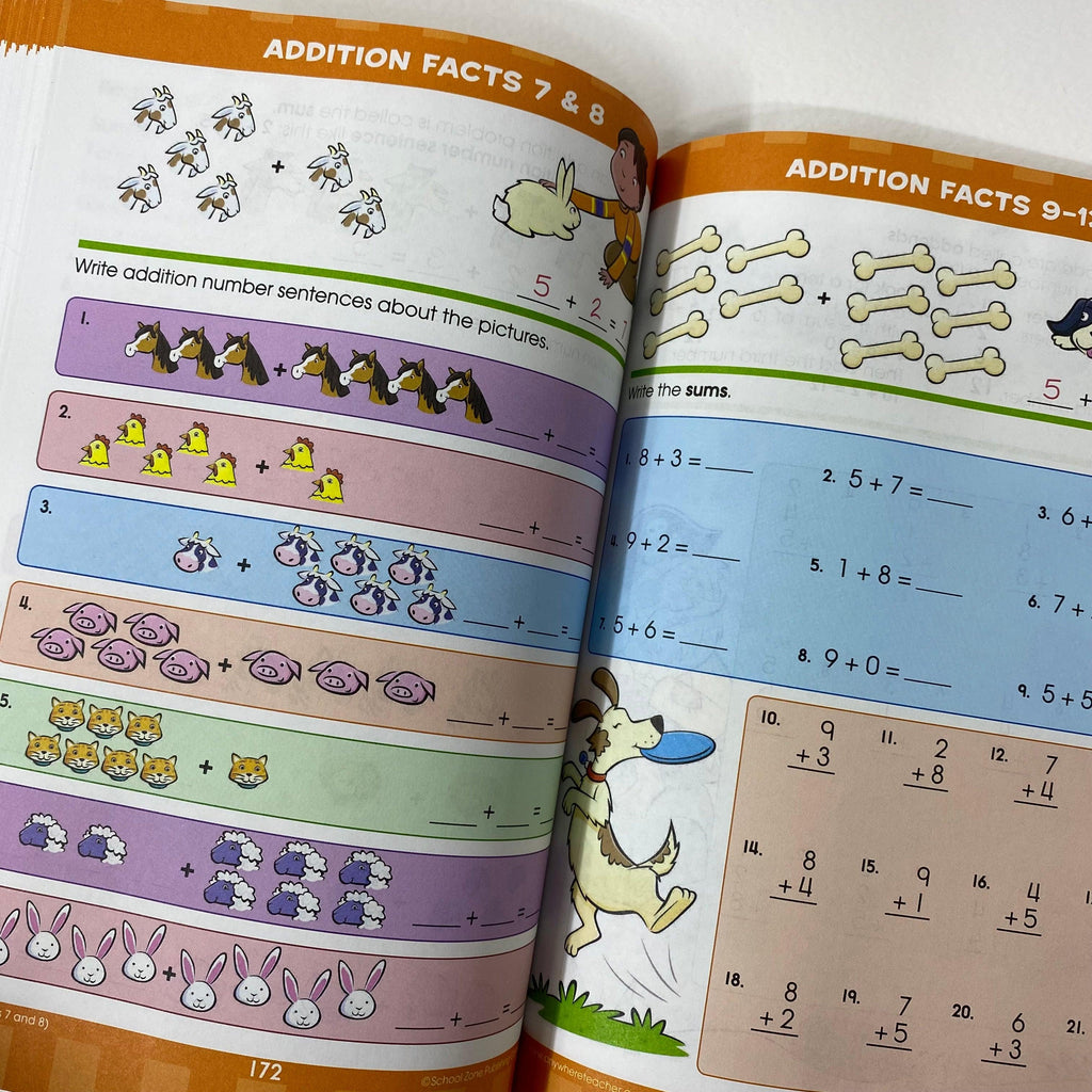 School Zone Big First Grade Workbook