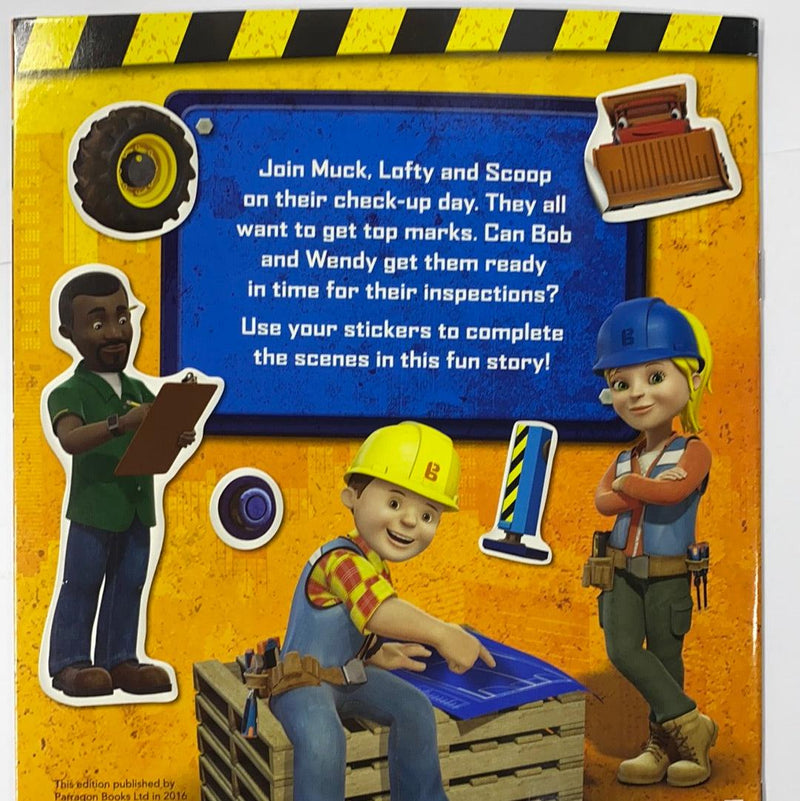 Bob the Builder Sticker Scenes over 40 stickers